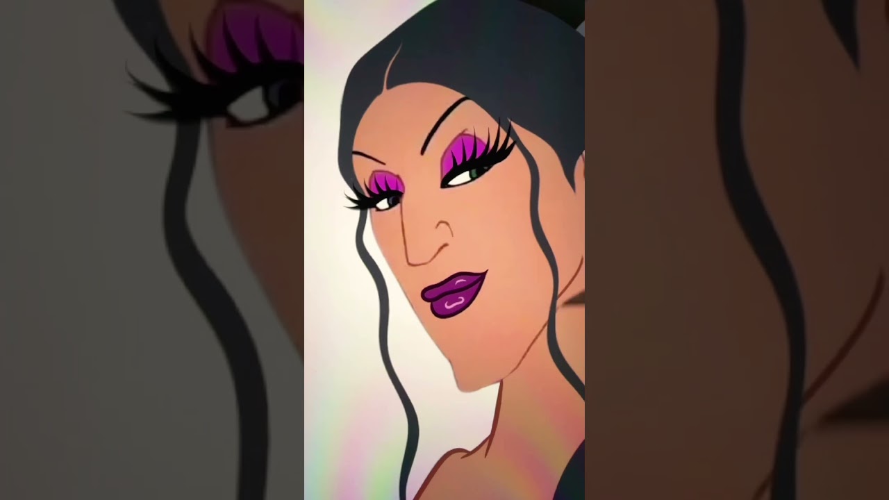 Lady’s Tremaine transformation #art #disney #transformation #glowup #cartoon #cinderella