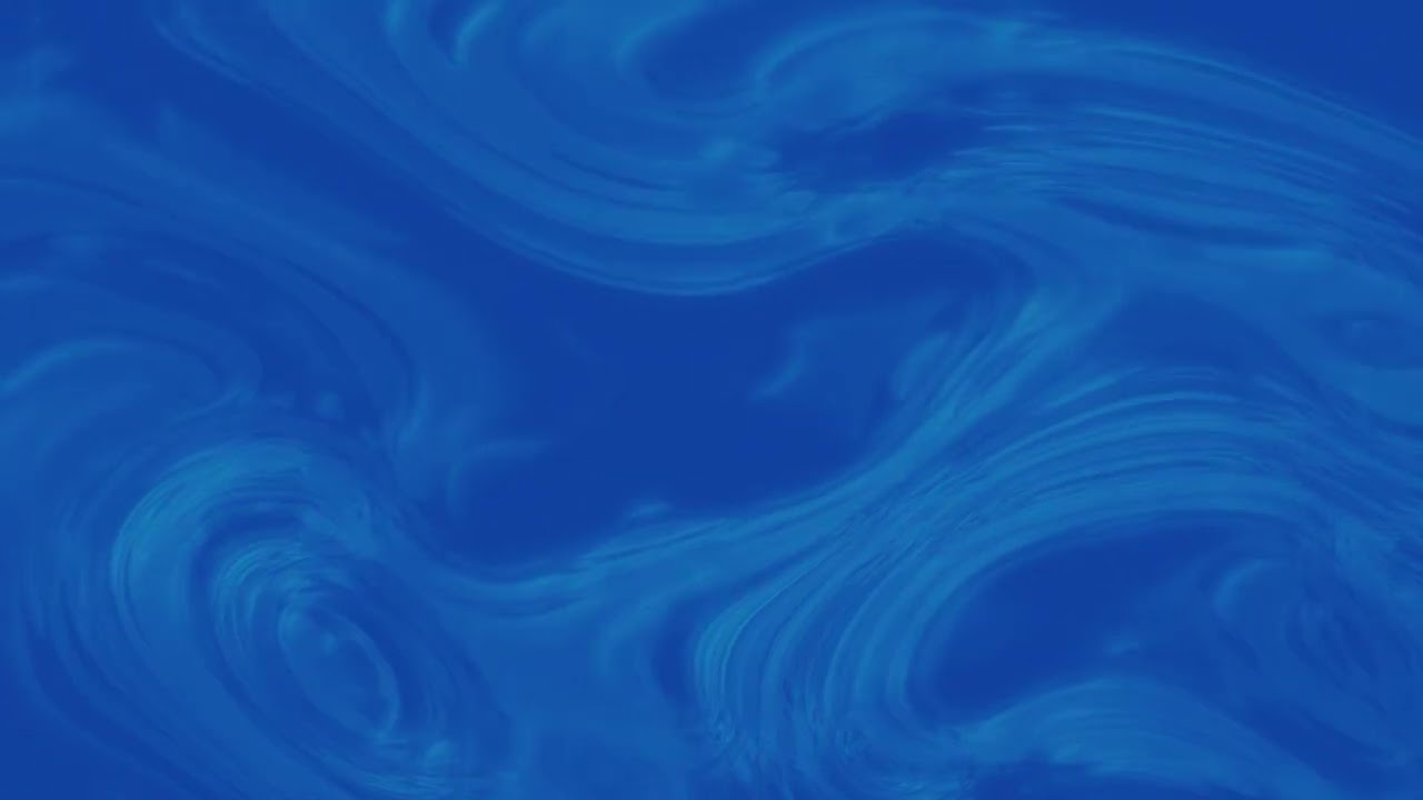 Blue Green Gradient Abstract Liquid Waves Motion Graphic Art TV Screensaver