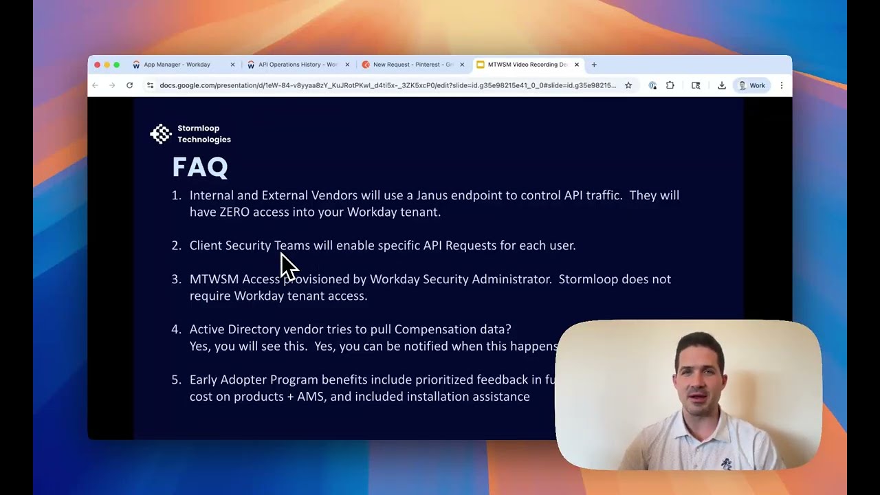 Multi-Tenant Web Service Monitor Overview & Demonstration - Built on Workday