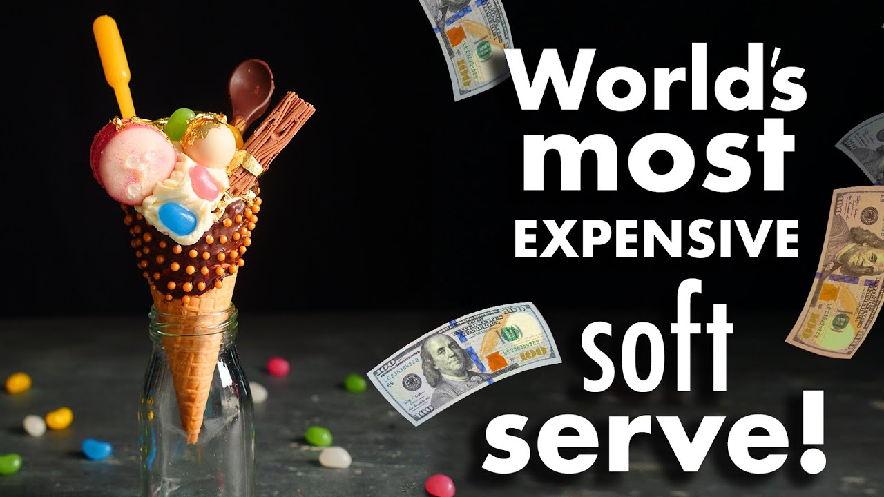 4-hour Billionaire's £99 Soft Serve Challenge!  How To Cook That Ann Reardon