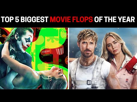 Top 5 Biggest Box Office Flops of 2024 Part Deux | Surprising Movie Disasters You wont Believe!