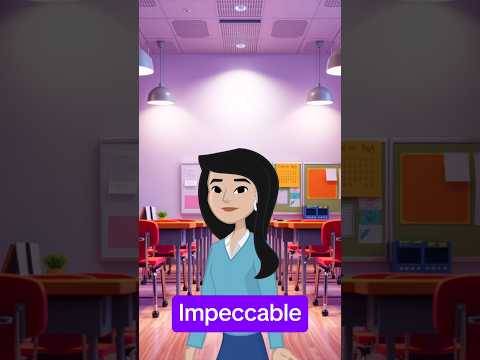 Master the Meaning of Impeccable | Speak English Flawlessly #EnglishVocabulary #WordOfTheDay #short