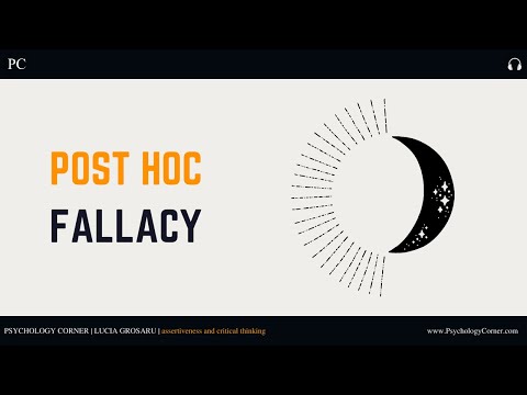 What is The Post Hoc Fallacy? | Critical Thinking Basics