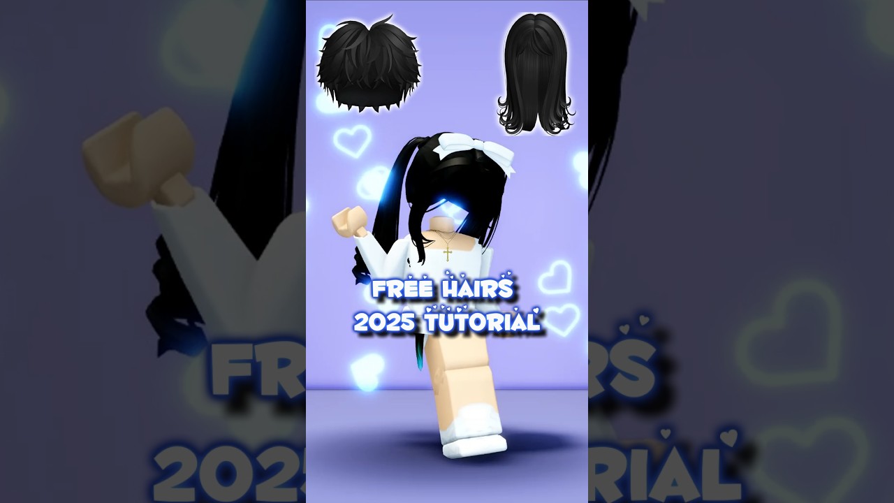 FREE HAIRS 2025 TUTORIAL! #roblox #freehair