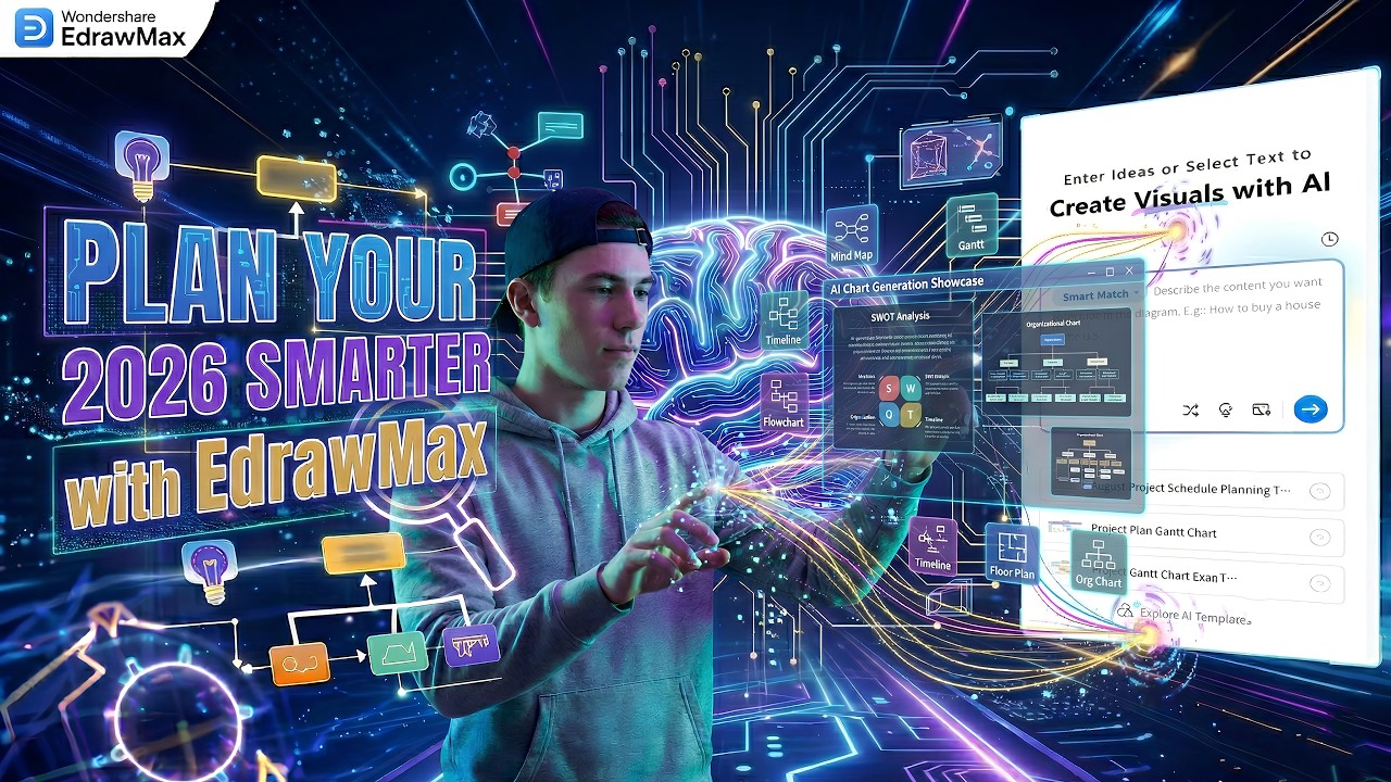 EdrawMax Productivity Templates: 5 Visual Planning Templates for 2026