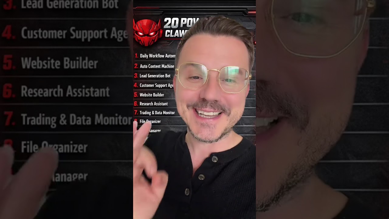 Top 20 ClawdBot use cases you can start TODAY 🤖 This is not a chatbot. This is a real AI agent that