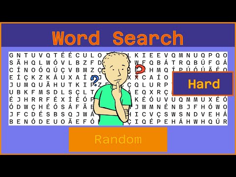 Word Search - Challenge 10/01/2022 - Hard - Random