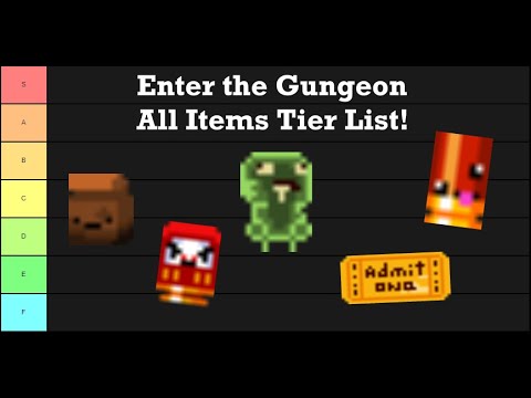 Steam Community :: Video :: Enter the Gungeon - ALL Items Tier List!