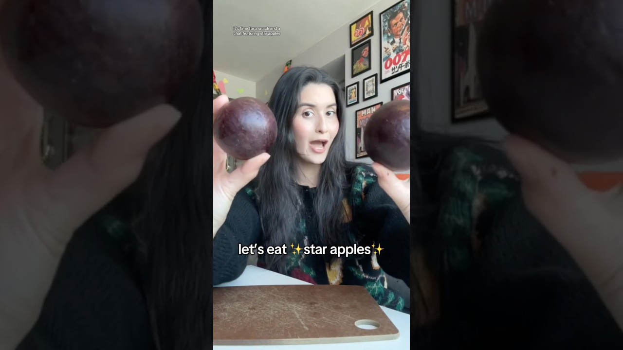 Star Apple Taste Test! ⭐️🍎