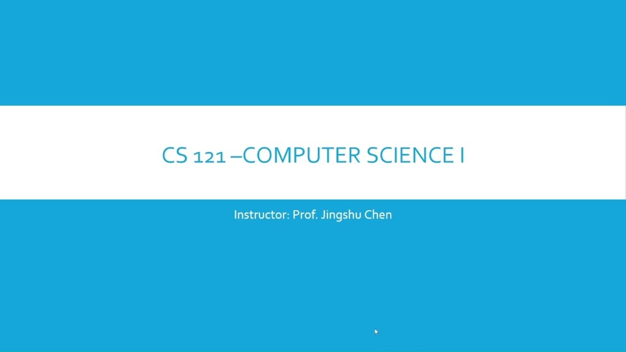 CS121 - University of Alabama in Huntsville: Installing C++ on VSCode for Windows