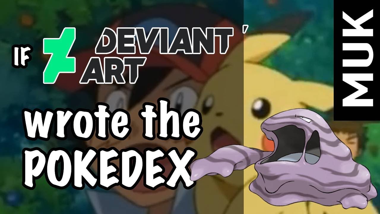 Muk - If the Pokedex was Written by DeviantArt