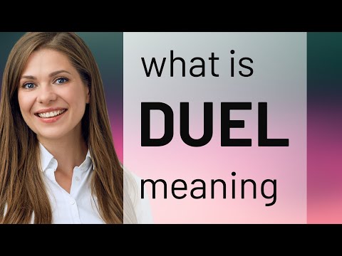 Duel | what is DUEL definition