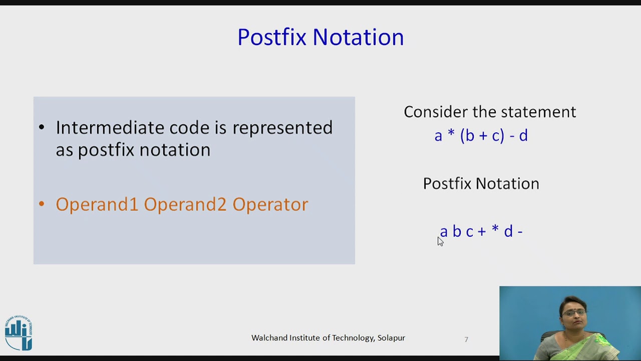 Compiler Construction-Intermediate Code Generation