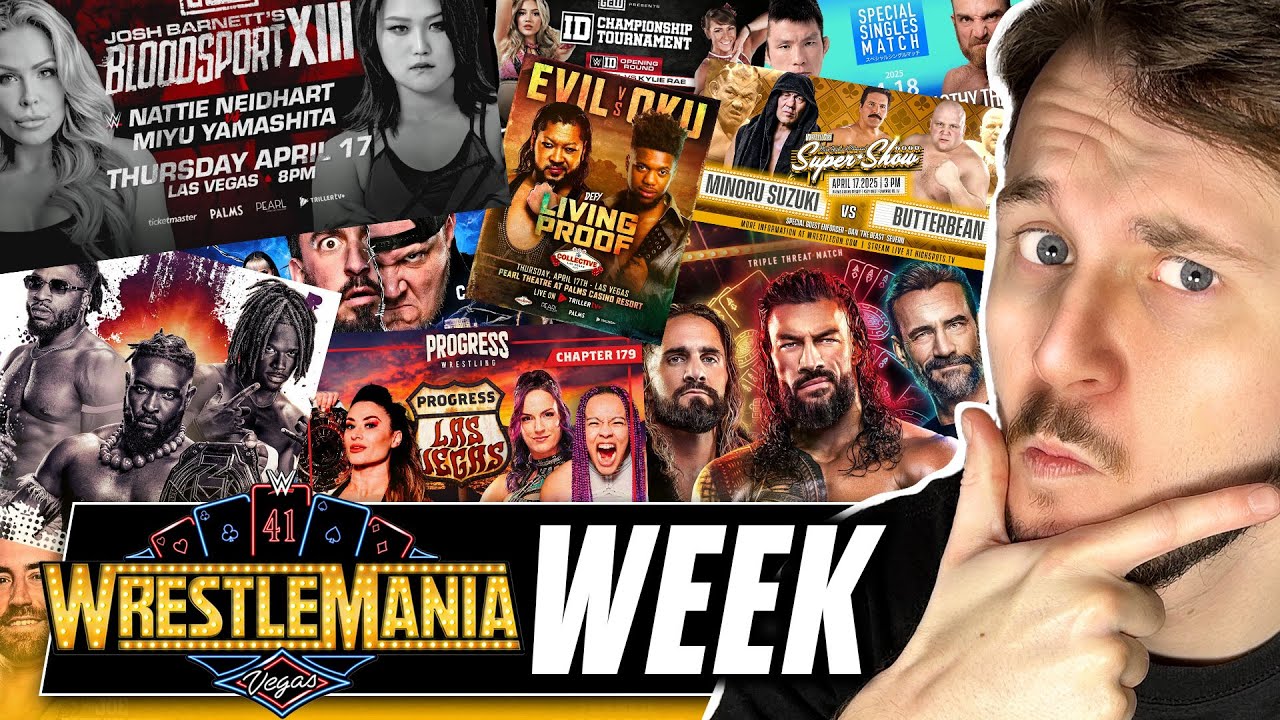 Everything You NEED To Watch WRESTLEMANIA 41 Weekend (Ultimate Guide & Schedule)