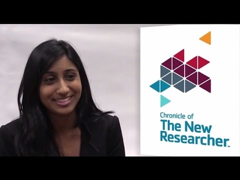 Rema Shah on Publishing in Chronicle of The New Researcher
