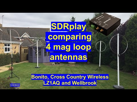 Mike compares four active mag loop antennas | The SWLing Post
