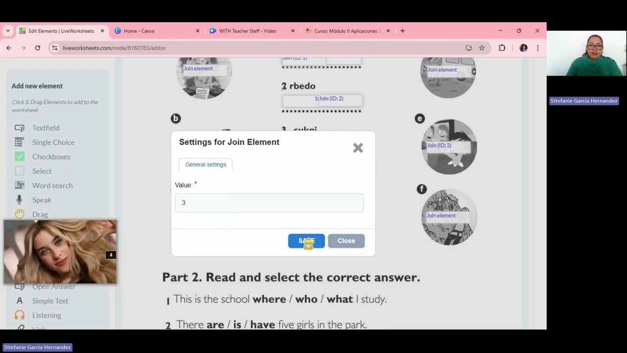 Video Tutorial - How to make an interactive test using LiveWorksheets