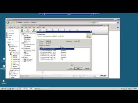 Restore Individual Files from Windows VM with Veeam Backup and Replication