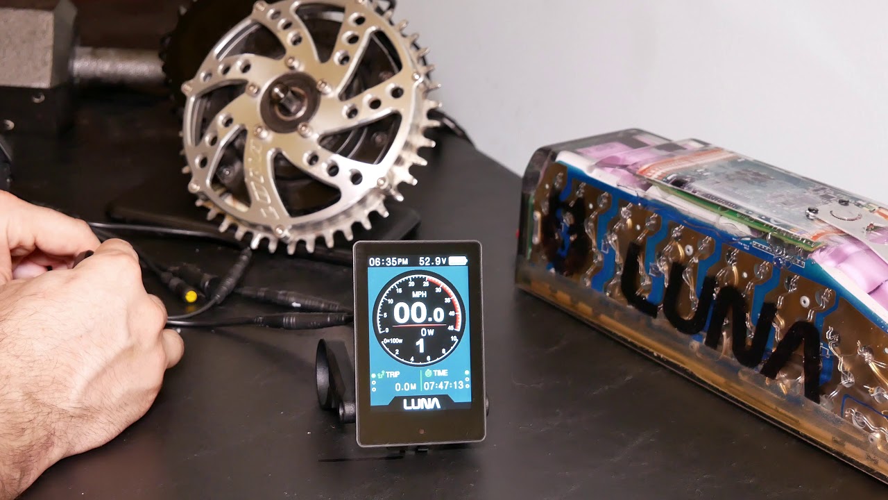 Lunacycle 860c display walkthrough