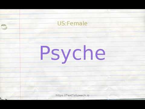 How to pronounce psyche