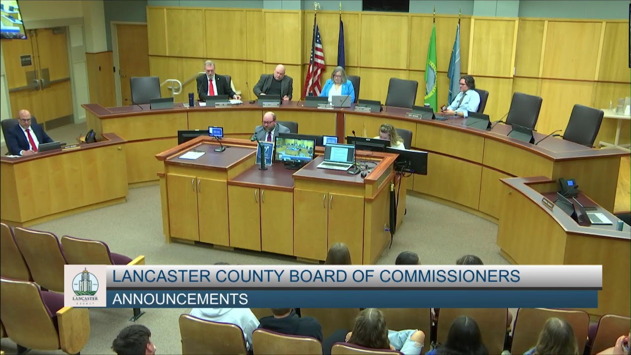 Lancaster County Board of Commissioners Meeting April 14, 2026