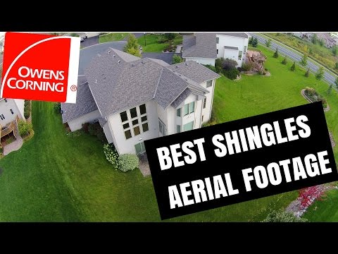 How to choose roofing color: Best aerial footage of Owens Corning Roofing