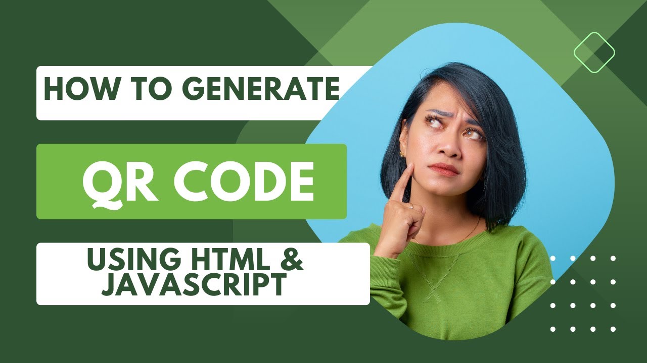 Web Developers : Generate QR code with brand logo using HTML and JavaScript