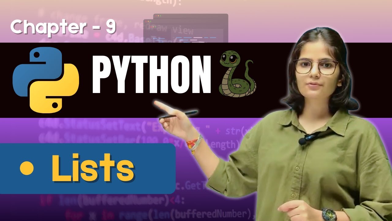 Python Class-9 | Lists in Python | Python with Prishu