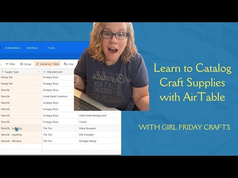 FINALLY! A Simple Way to Catalog Your Craft Supplies!