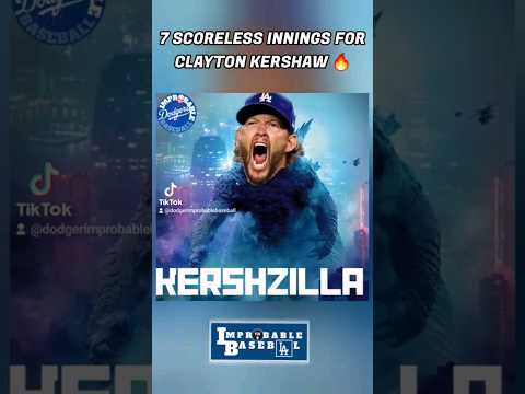 🚨 Clayton Kershaw first pitcher in National League in 2023 MLB season w/ 5 wins!  Dodgers Win! #MLB