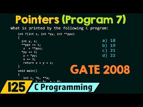 Learn Pointers Program 7 - Mind Luster