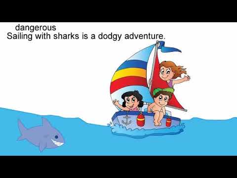 dodgy meaning | Vocabulary for Kids | Children's Dictionary | Learn English Vocabulary
