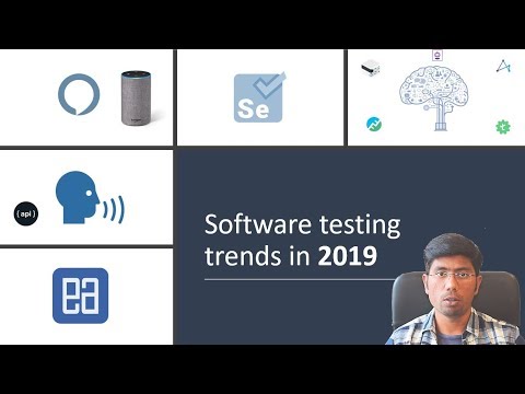Software testing trend 2019 (AI, Voice interaction, AI based API for open source software)