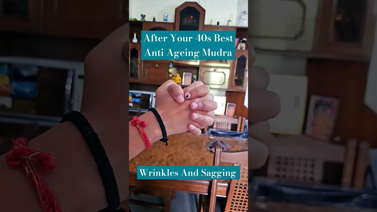 4 Anti Ageing Mudra# for you# do Like share & subscribe for more video's like this🙏🕉🧘‍♀️