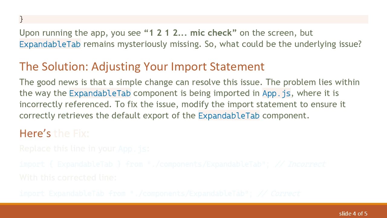 React Native Stateless Function: Why It’s Not Rendering and How to Fix It