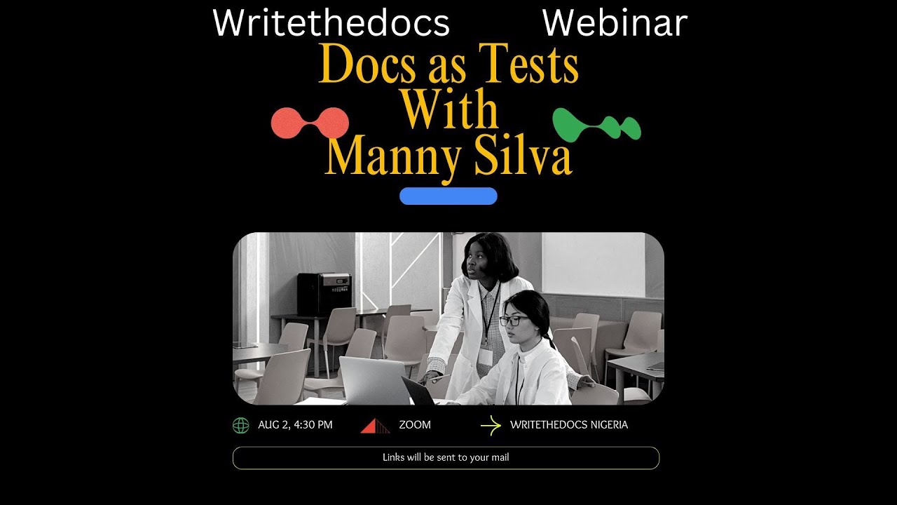 Docs as Test: A strategy for resilient documentation with Manny Silva