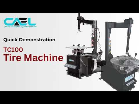 Tire Machine/ Changer Demonstration - How to Change your tire/ rim? CAEL New TC100