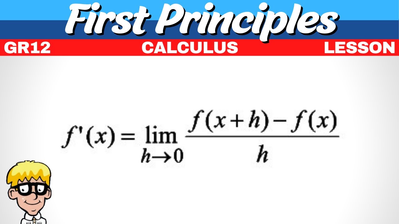 First Principles Calculus Grade 12