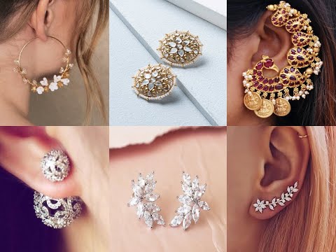 DIFFERENT TYPES OF EARRINGS AND STUDS WITH NAMES|Earring designs #video #subscribe