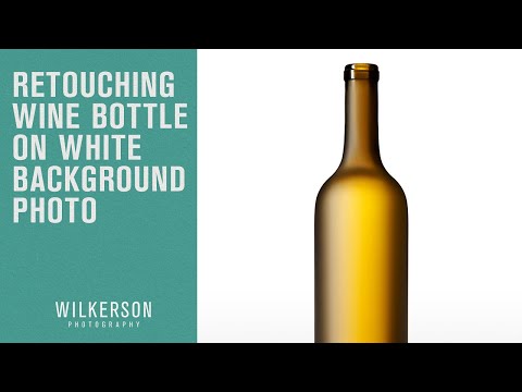 Wine Bottle Retouching