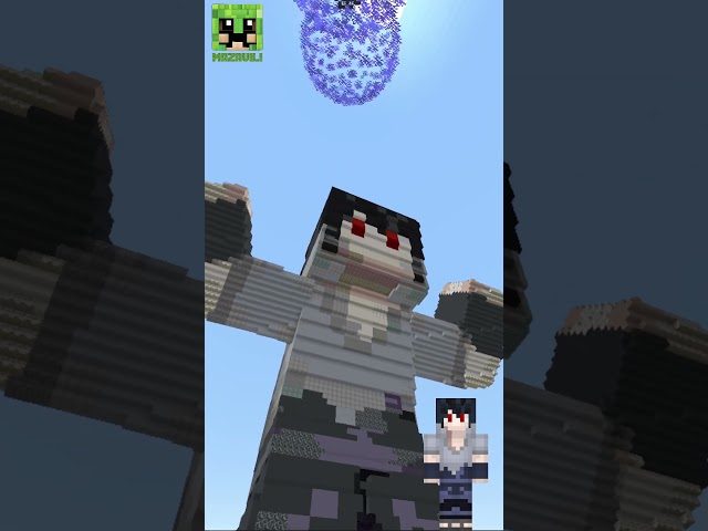 Minecraft Naruto, Sasuke, Kakashi Skin Statue Minecraft Map