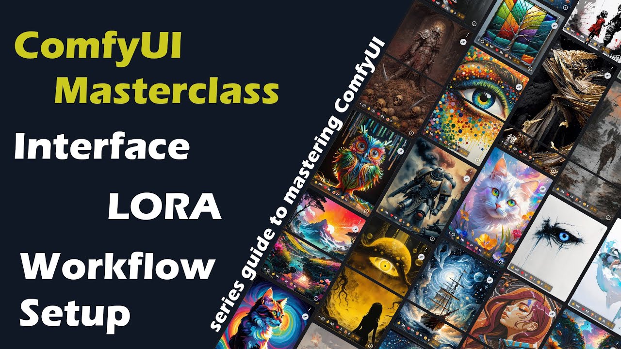ComfyUI Masterclass | Interface + SDXL Workflow + LoRA Setup (Step-by-Step 2025 Guide) & LoRA Magic!