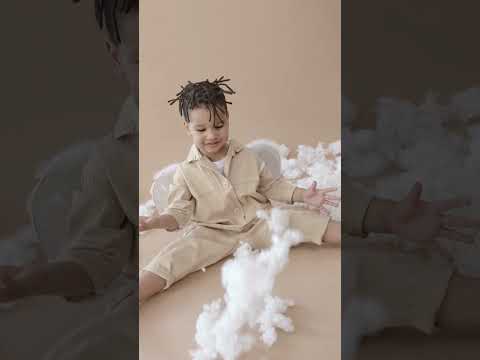 Adorable african american angel.(VIRALCute Black Baby' Angelic Photoshoot Goes VIRAL on Social Media