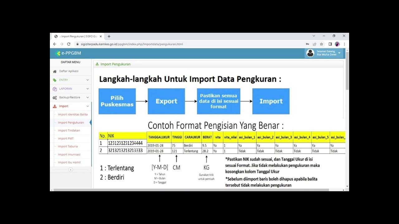 Cara Cepat Import Pengukuran di EPPGBM