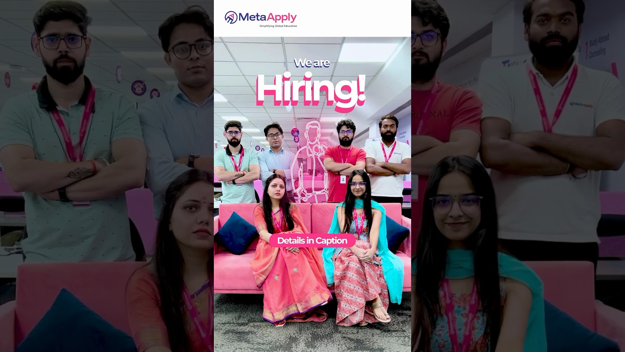 We are Hiring! #hiringnow