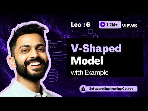 V Shaped Model with examples and SDLC and Software Engineering Video ...