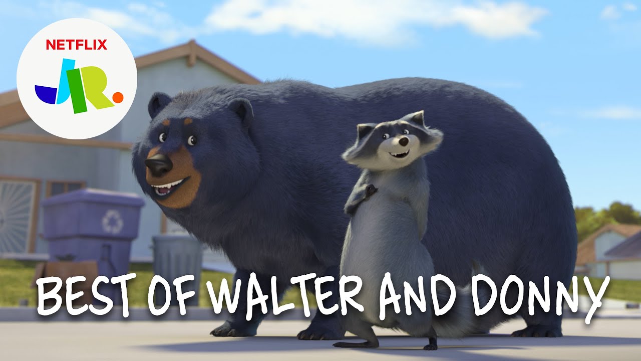 Best of Walter & Donny 🧸🦝 Trash Truck | Netflix Jr