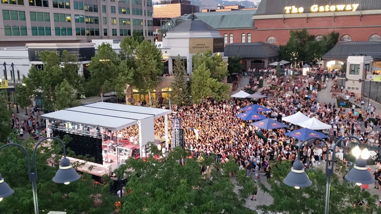 EARTHQUAKE CROWD CONTROL! Steve Aoki Live SLC The Gateway