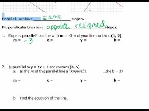 Slopes of Perpendicular Lines - Expii