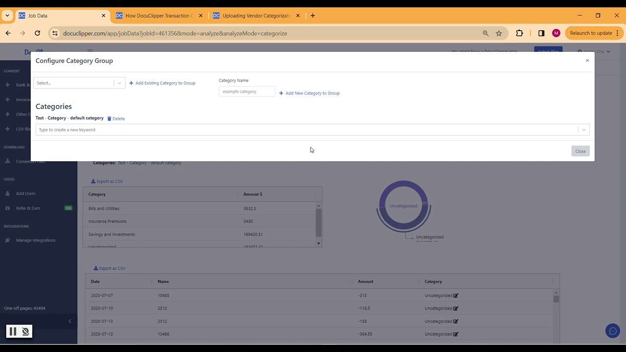 How to Automatically Categorize Bank Statement Transactions